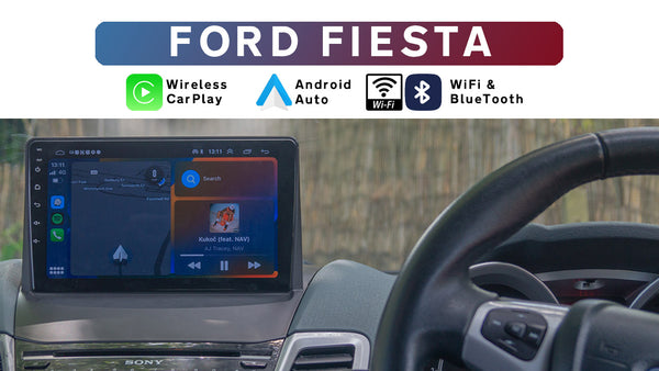 (Ford Fiesta) Apple CarPlay/Android Auto Touchscreen Radio for Ford Fi ...